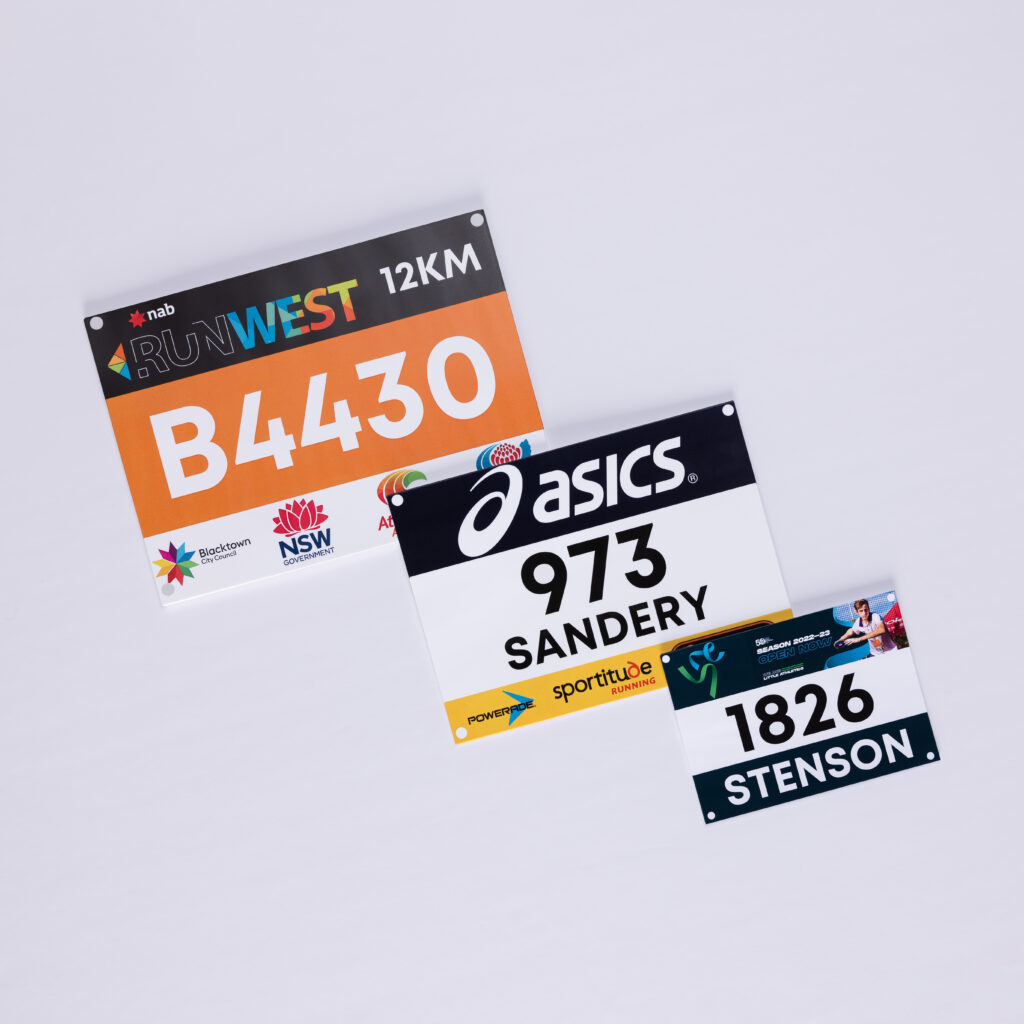 The Race Bib Co – Customisable Printed Race Bibs